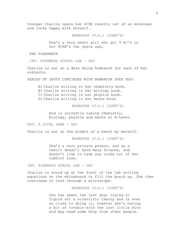Draft script 3 | PDF