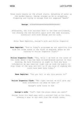 DRAFT SCRIPT 1 | PDF