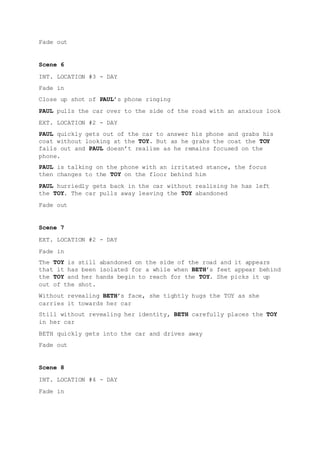 Draft script for empty 2