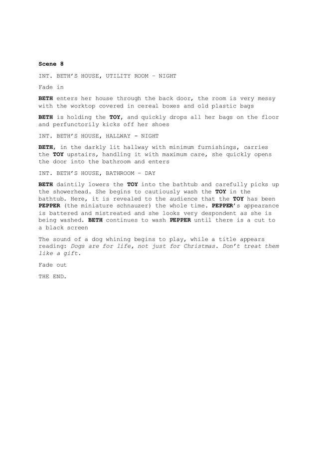 Draft script for empty 4 | PDF