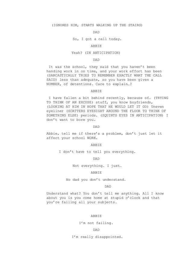 Draft script (idea 2) | PDF
