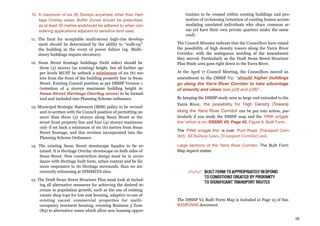 Draft Swan St Structure Plan - RESPONSE | PPT