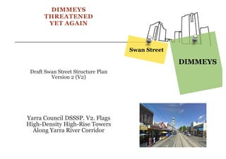 Draft Swan St Structure Plan - RESPONSE | PPT
