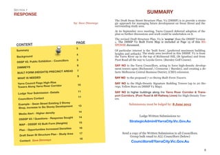 Draft Swan St Structure Plan - RESPONSE | PPT