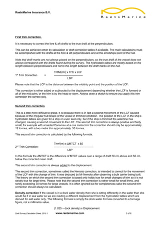 Draft survey calculation_sheet_2010.1 | DOC