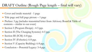Draft table of contents | PPT