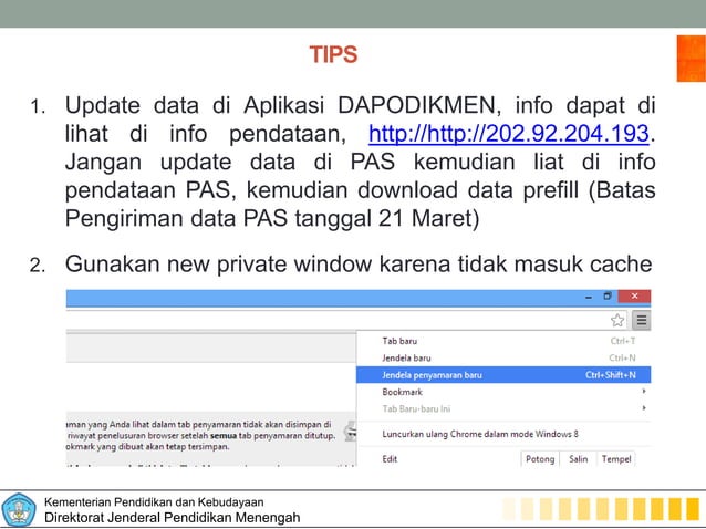 tips triks troubleshooting dapodikmen | PDF