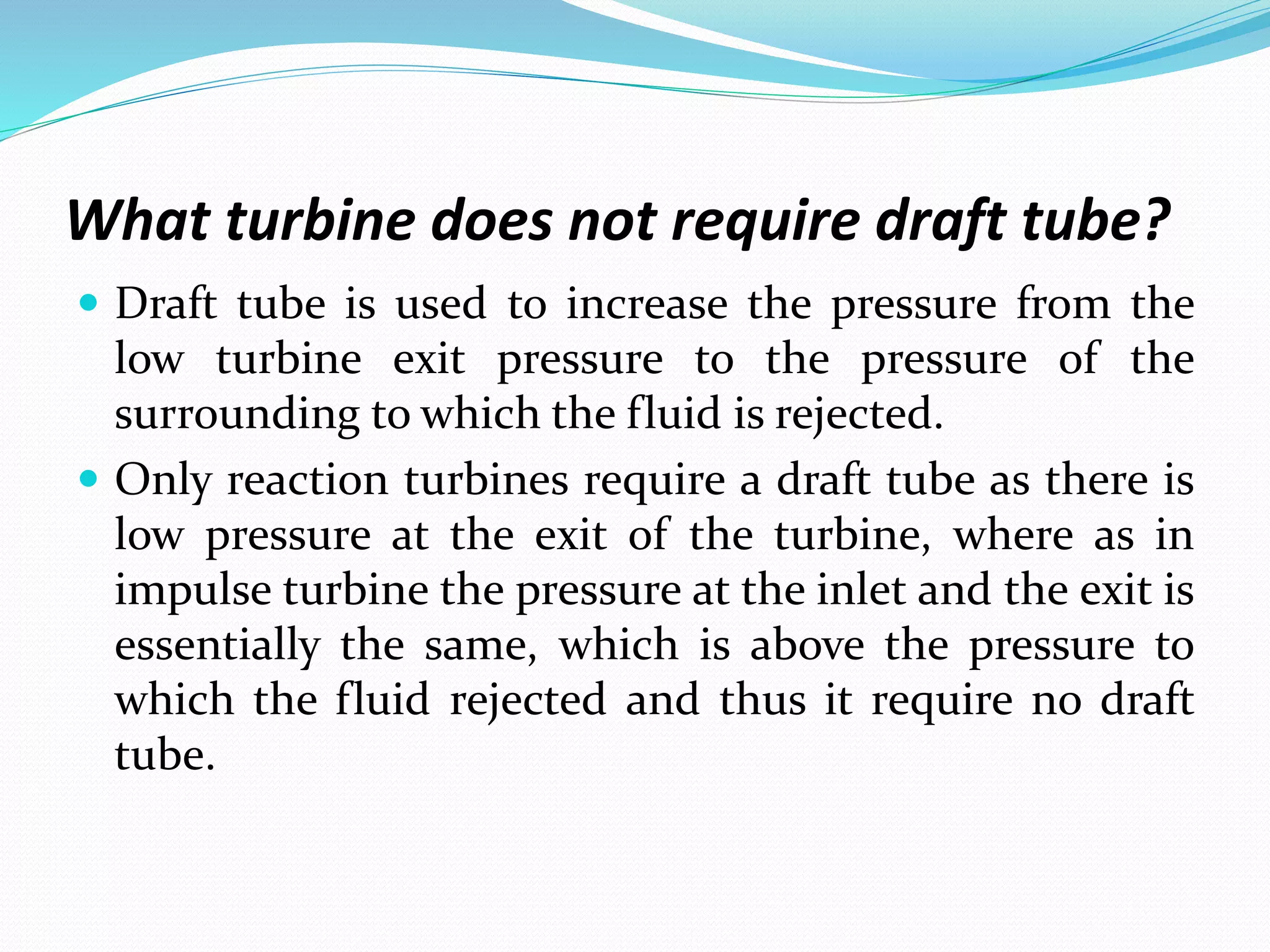 Draft tube | PPTX