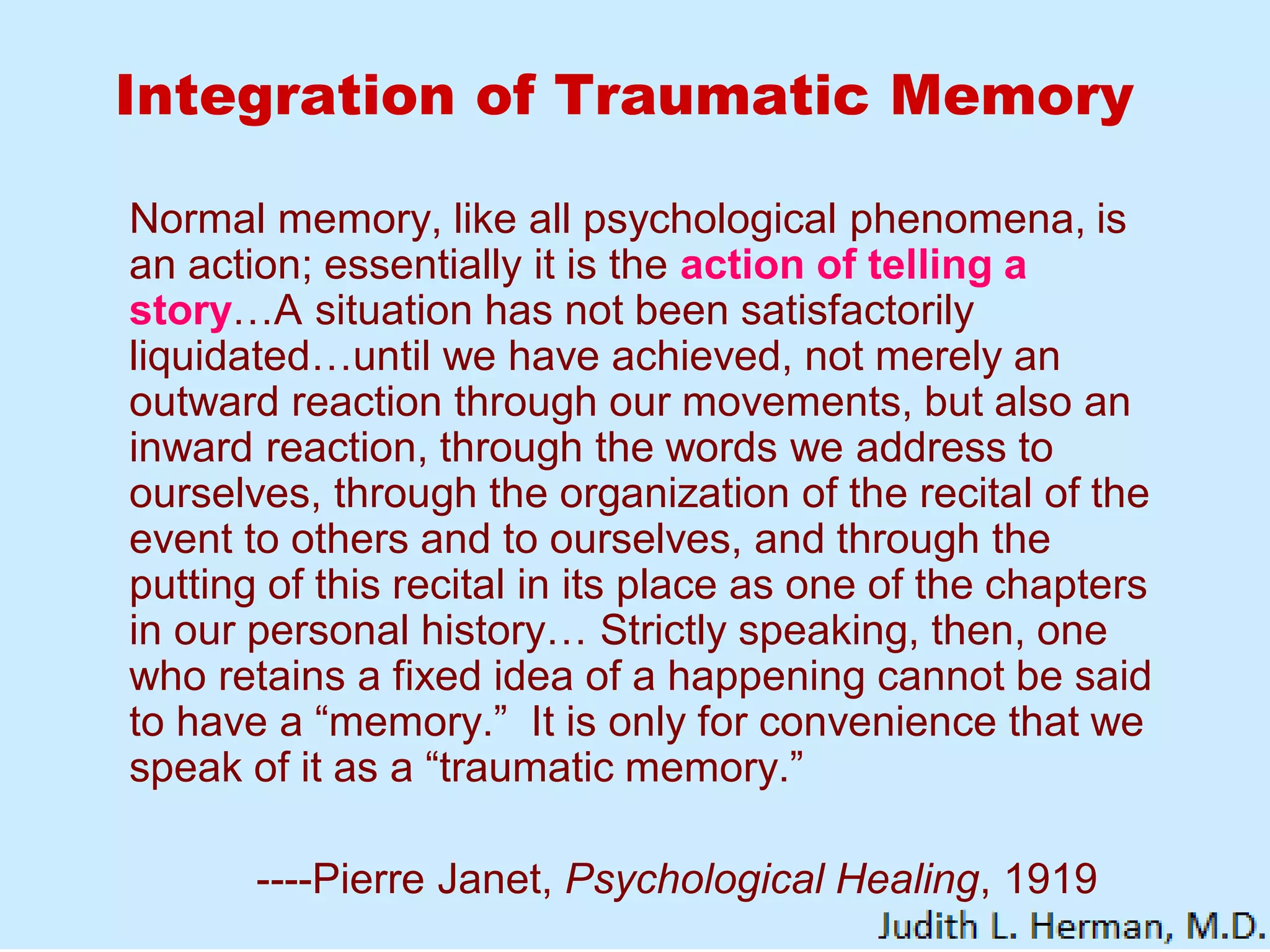 Understanding Complex Trauma Paths to Recovery | PDF
