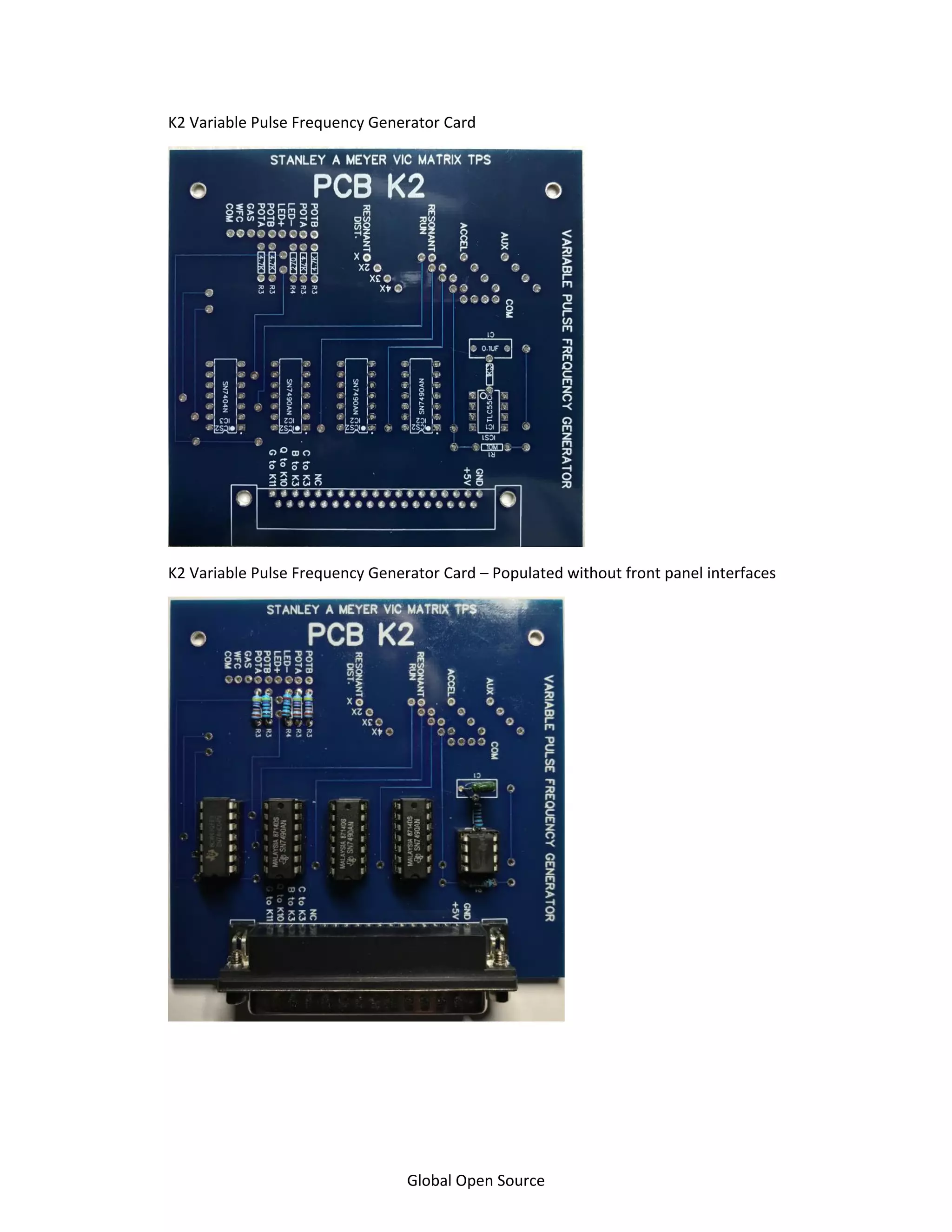 vic matrix stanley a meyer version 2.3 connections | PDF | Technology ...