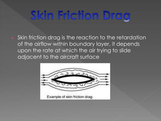 Drag in aircrafts | PPTX