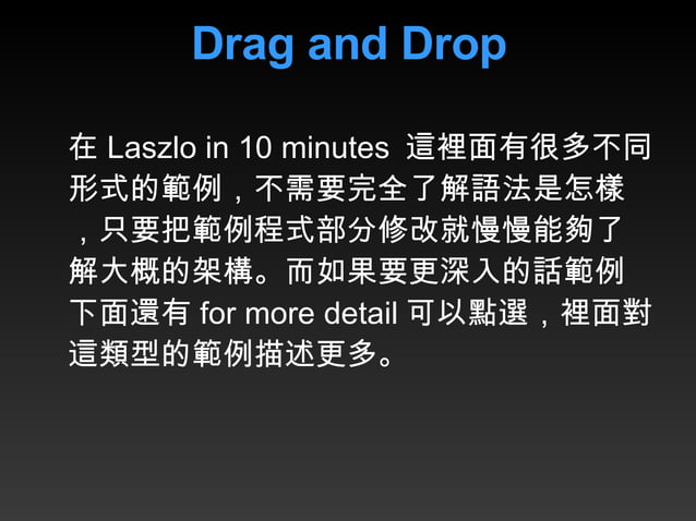 Drag And Drop | PPT