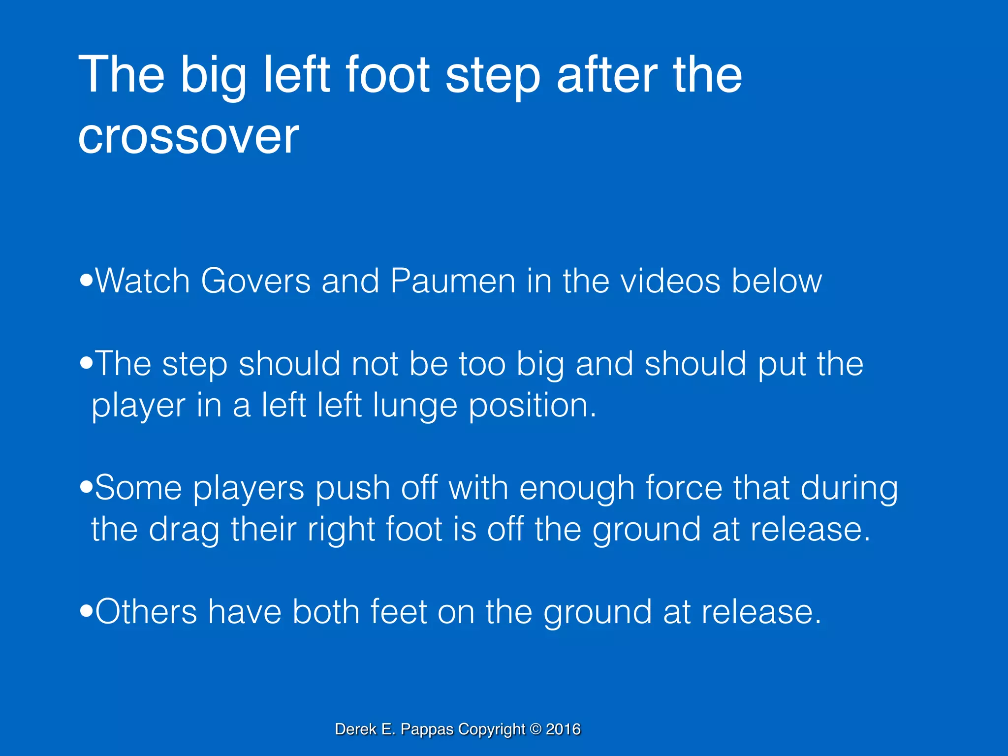 Drag flicking stages shown in videos | PPT | Free Download