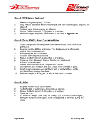 DragBattle - Regulation.pdf | Auto Racing | Sports
