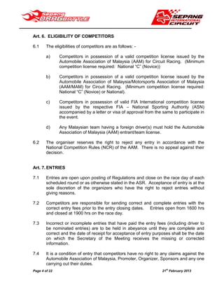 DragBattle - Regulation.pdf | Auto Racing | Sports