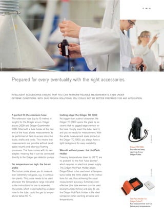 Drager Gas Measurement & Gas Sampling - A Laboratory Behind Glass | PDF