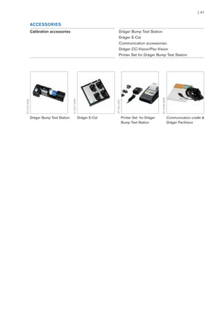 Drager Pac Portable Gas Detectors - Features Comparison | PDF