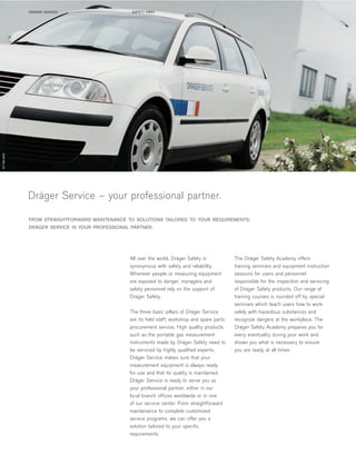 Drager Portable Gas Detection Safety First - Tested Equipment For ...