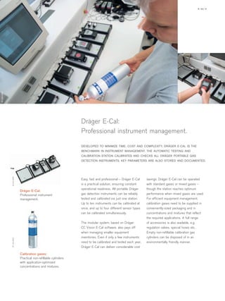 Dräger Portable Gas Detectors - Specialists For Your Safety | PDF
