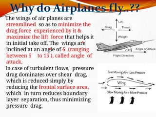 Drag Force and Lift Force is a Physics Presentation | PPTX