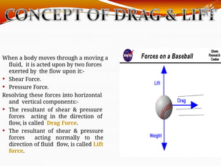 Drag Force and Lift Force is a Physics Presentation | PPTX