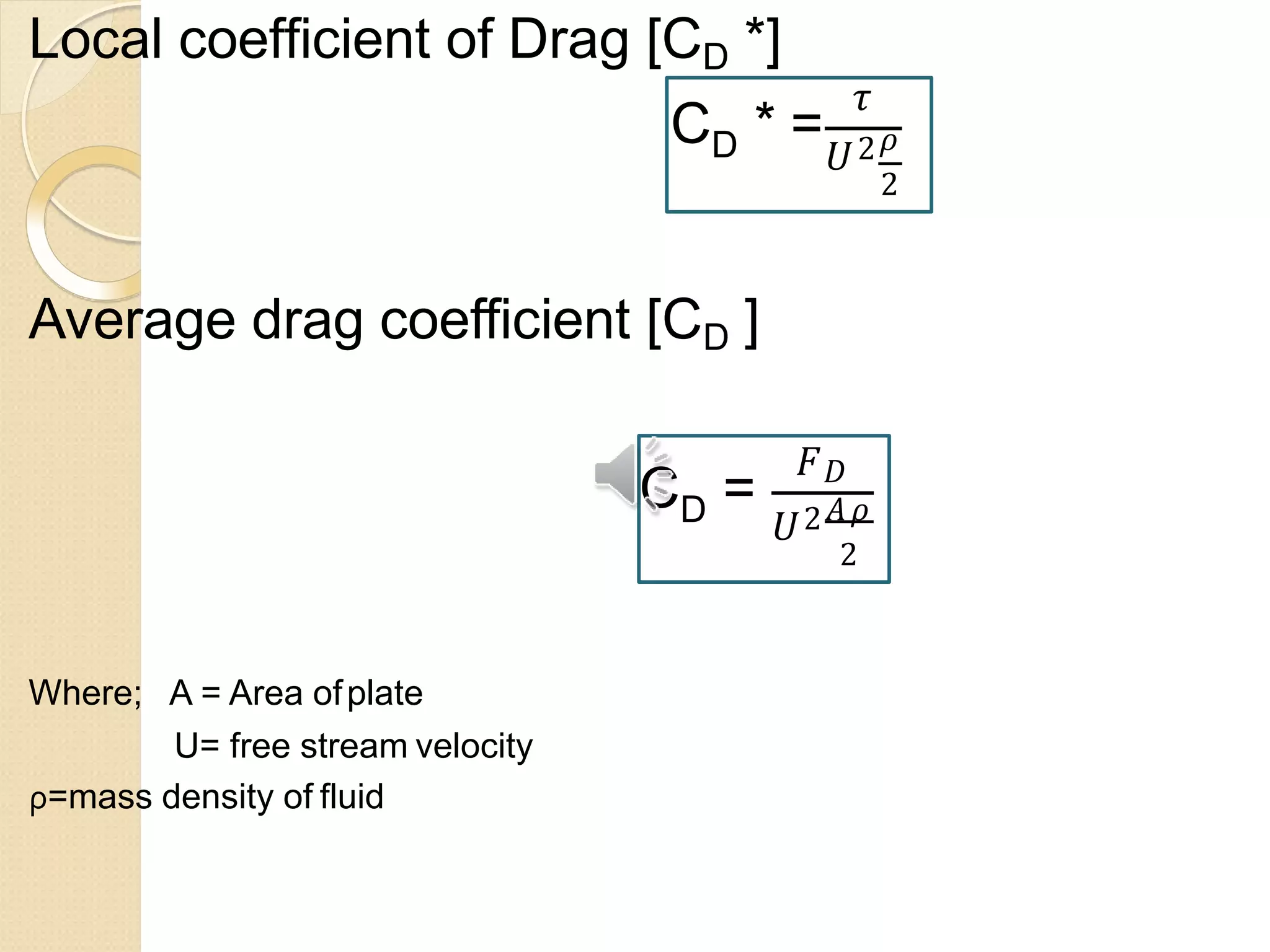 Drag force lift force | PPTX