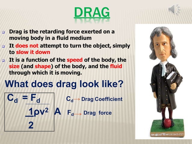 Drag force lift force | PPTX | Physics | Science