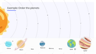 ClassPoint Draggable Objects Examples in PowerPoint | PPTX