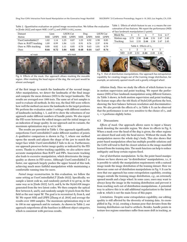 DragGan AI.pdf | Graphics Software | Computer Software and Applications