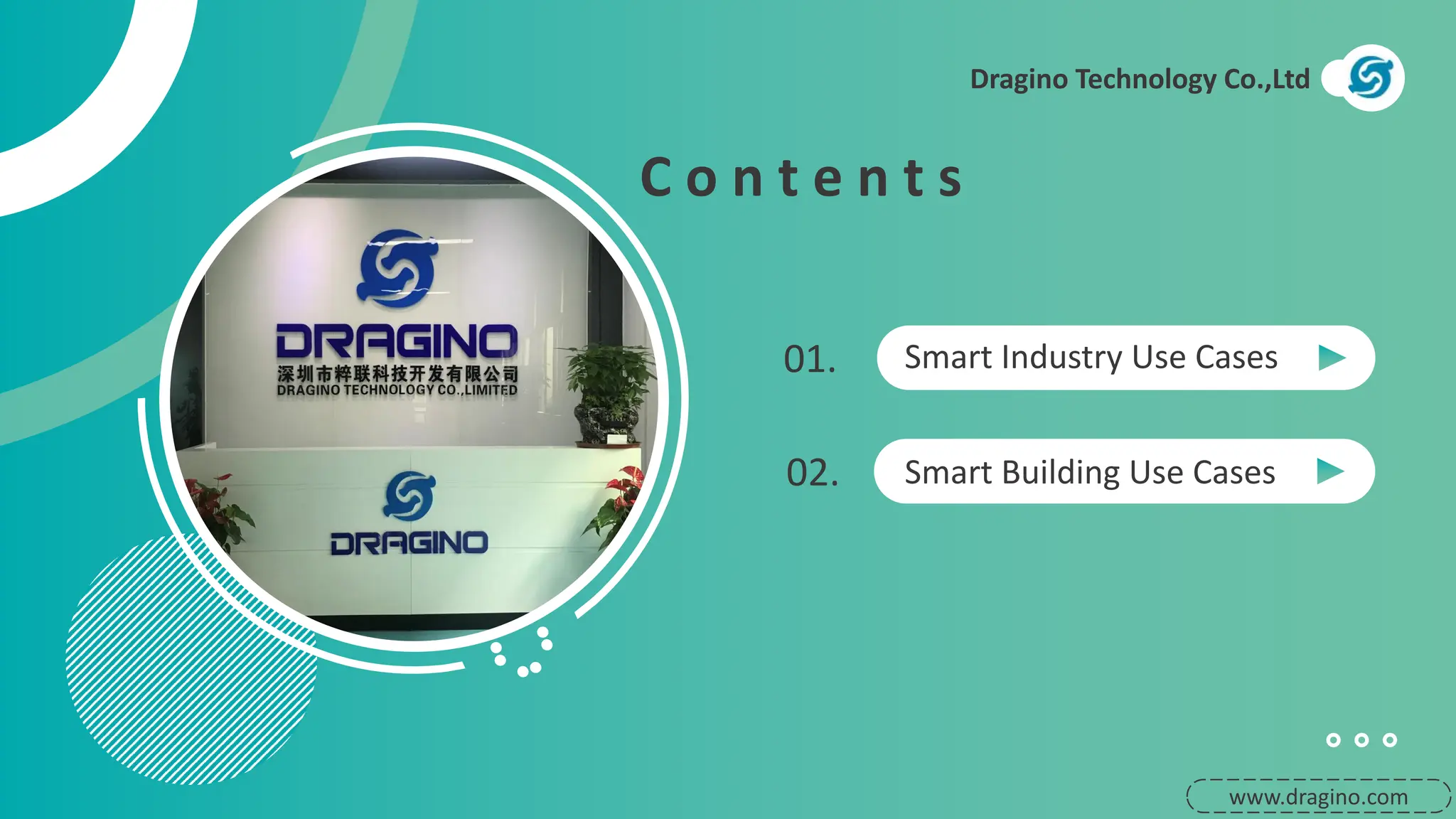 Dragino Technology LoRaWANデバイス、ゲートウェイ ユースケース | PDF