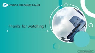 Dragino Technology LoRaWANデバイス、ゲートウェイ ユースケース | PDF