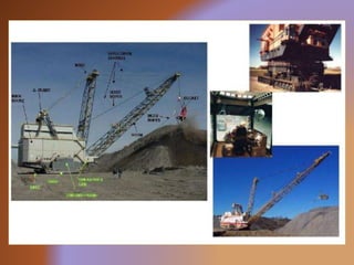 Drag line excavator | PPTX