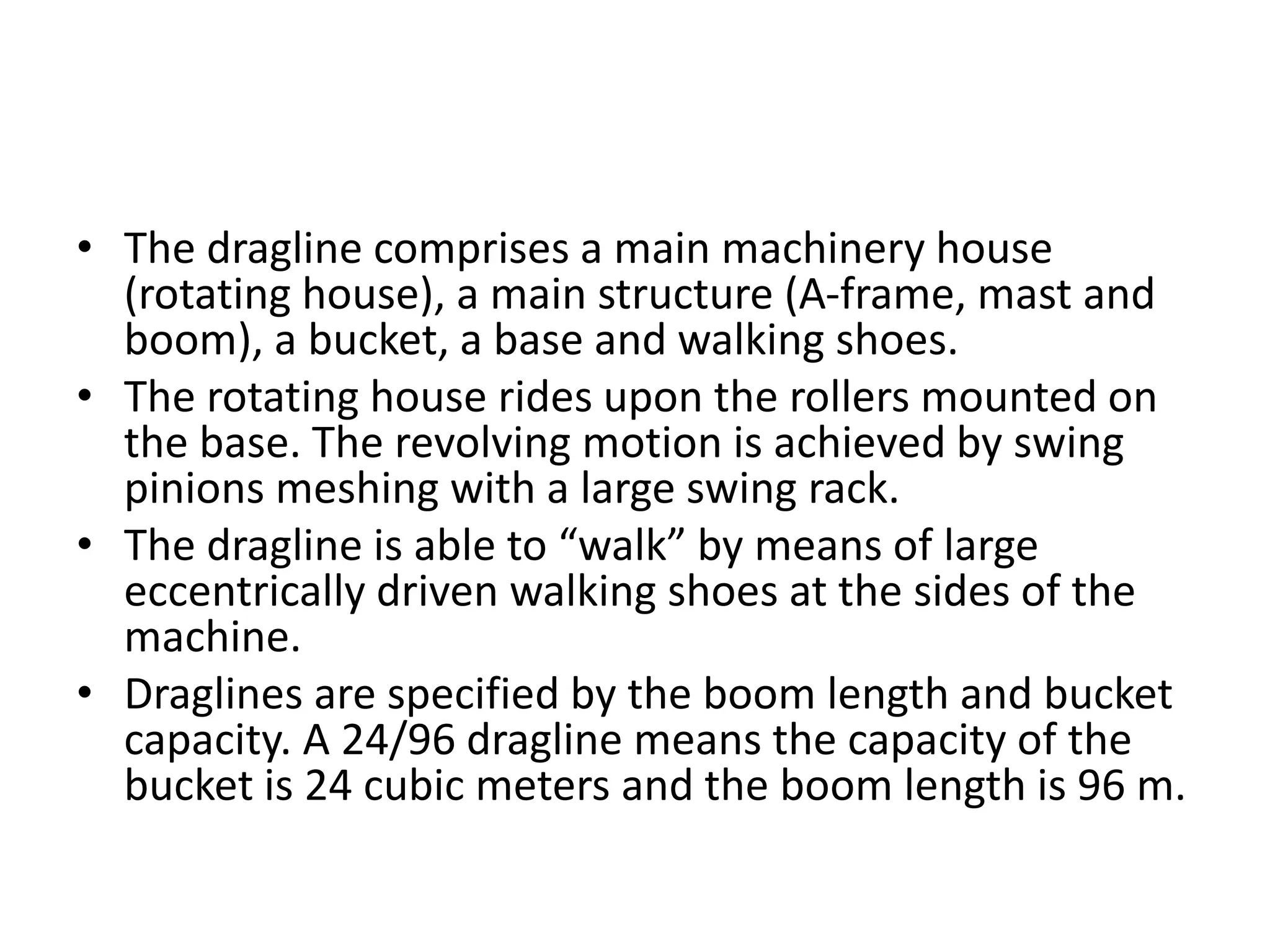 Dragline machine at dhudhichua project ,singrauli | PPTX
