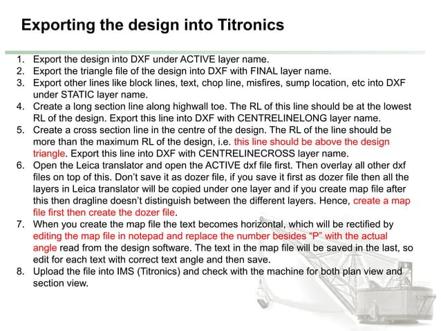 Dragline Planning | PDF