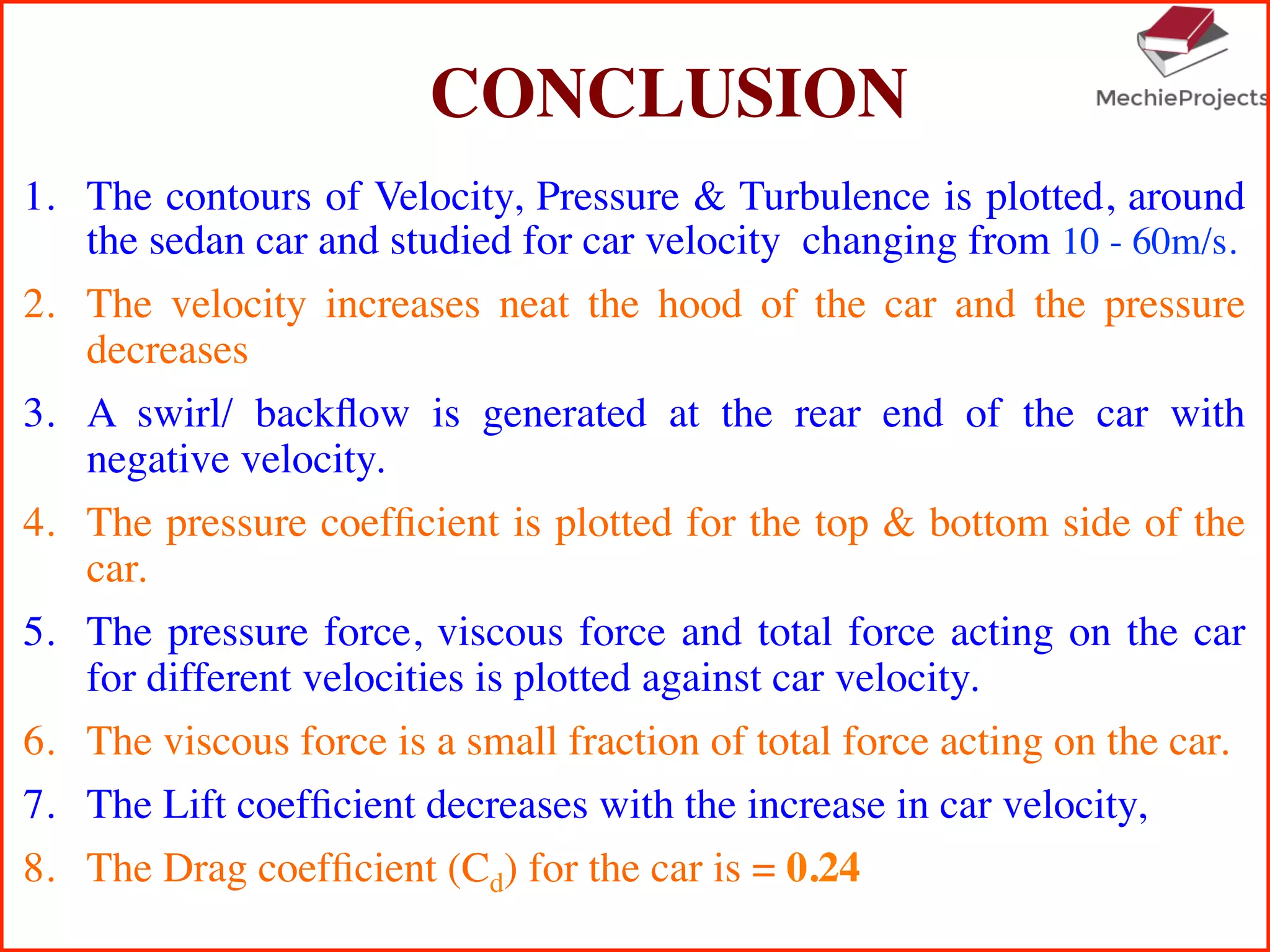 Aerodynamic Flow over a Car | PDF