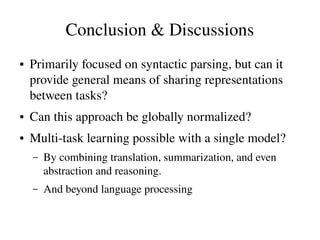 [Paper Review] DRAGNN | ODP | Programming Languages | Computing