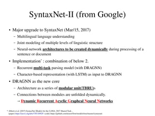 [Paper Review] DRAGNN | ODP | Programming Languages | Computing