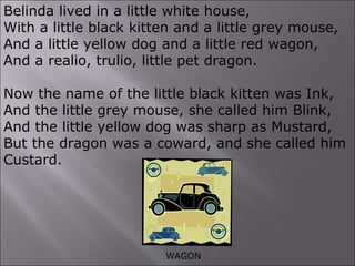 The tale of Custard the dragon | PPT