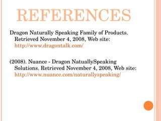 Dragon Naturally Speaking | PPT