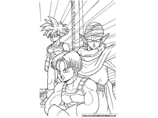 Kid Trunks Coloring Pages