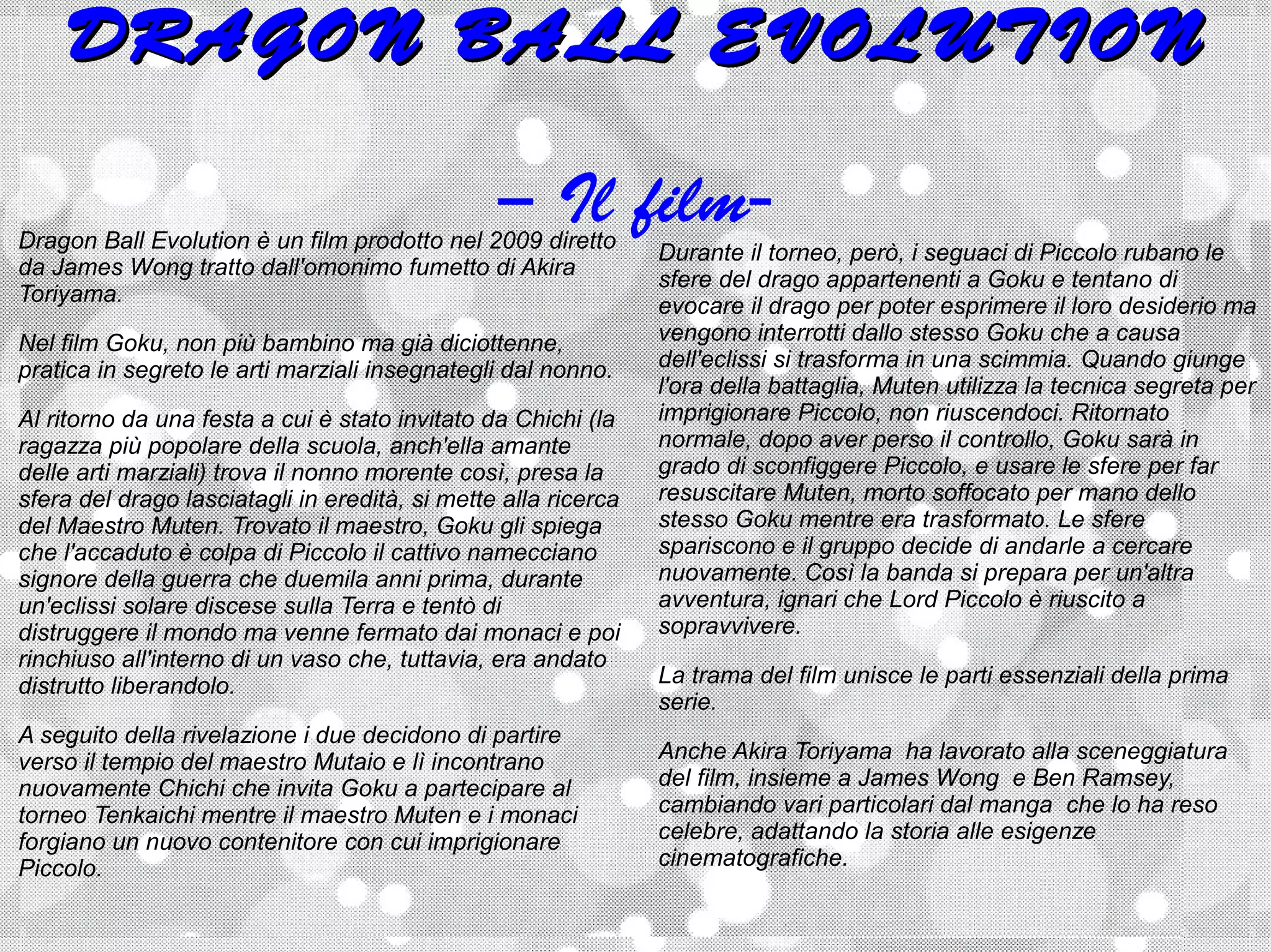 Dragon ball (forgione valentina) | ODP