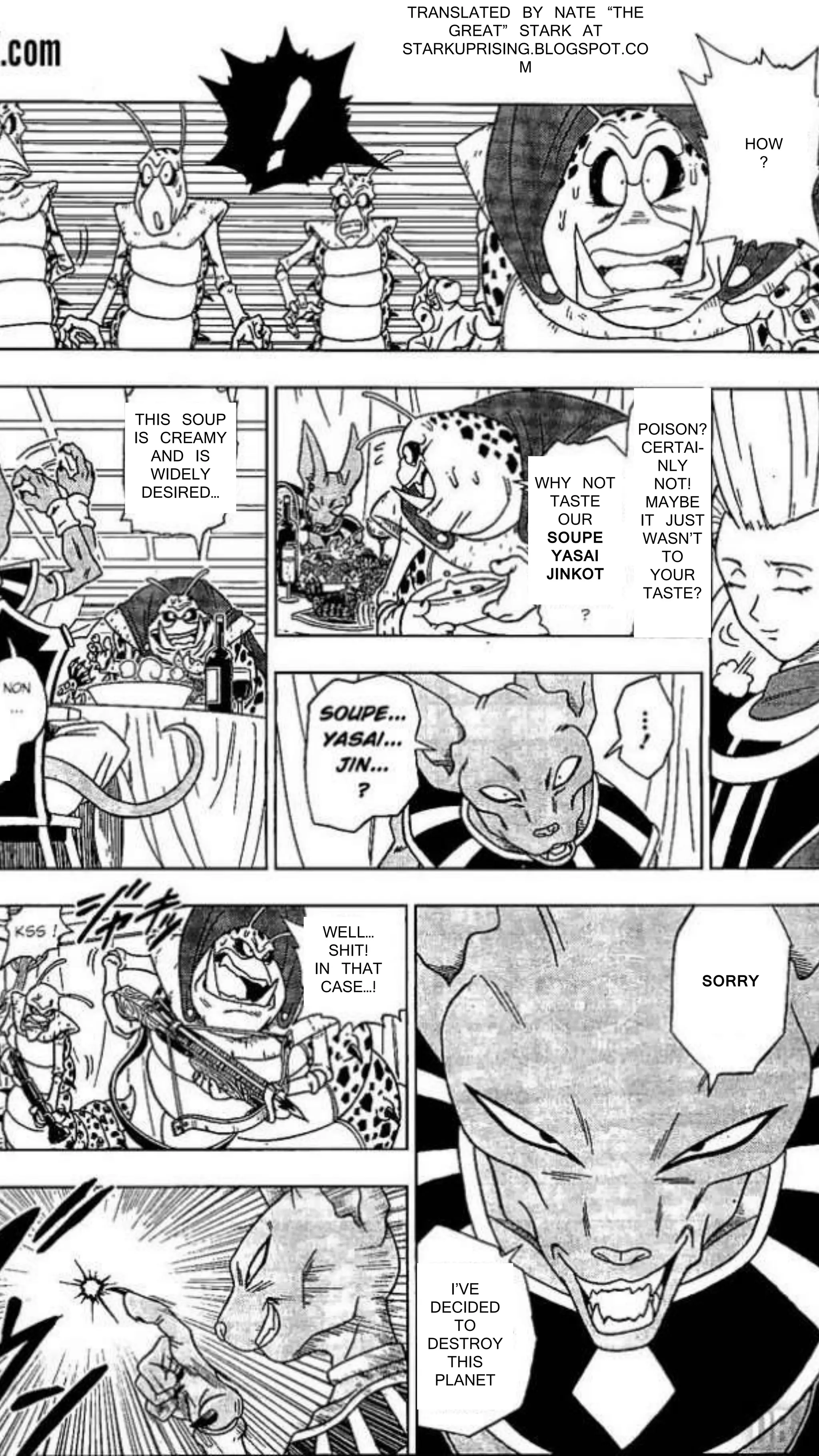 Dragon ball super manga chapter 1 | PPTX