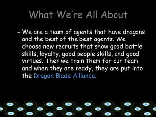 Dragon Blade Alliance | PPT
