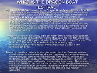 Dragon boat festival | PPT