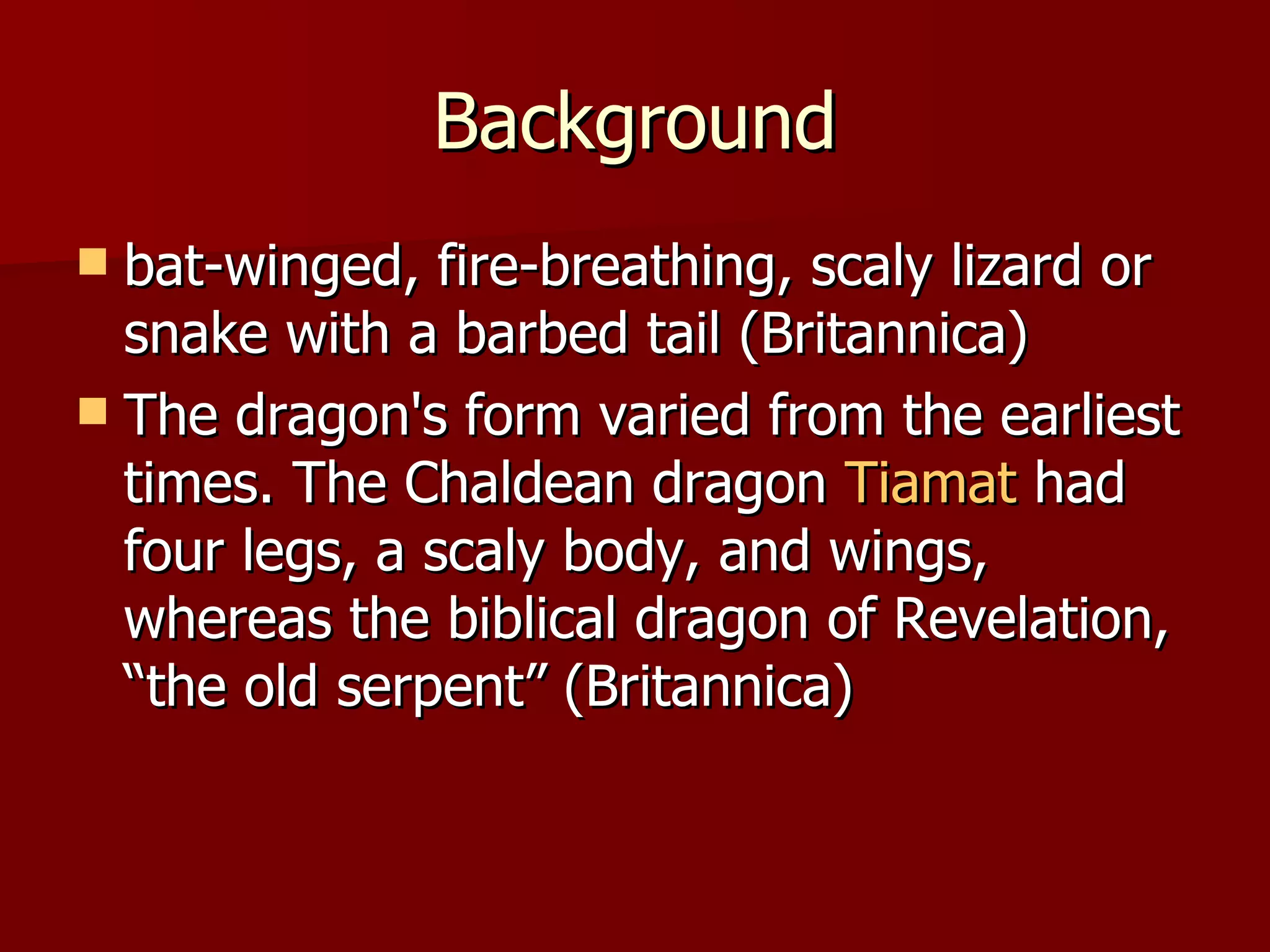 Dragons | PPT