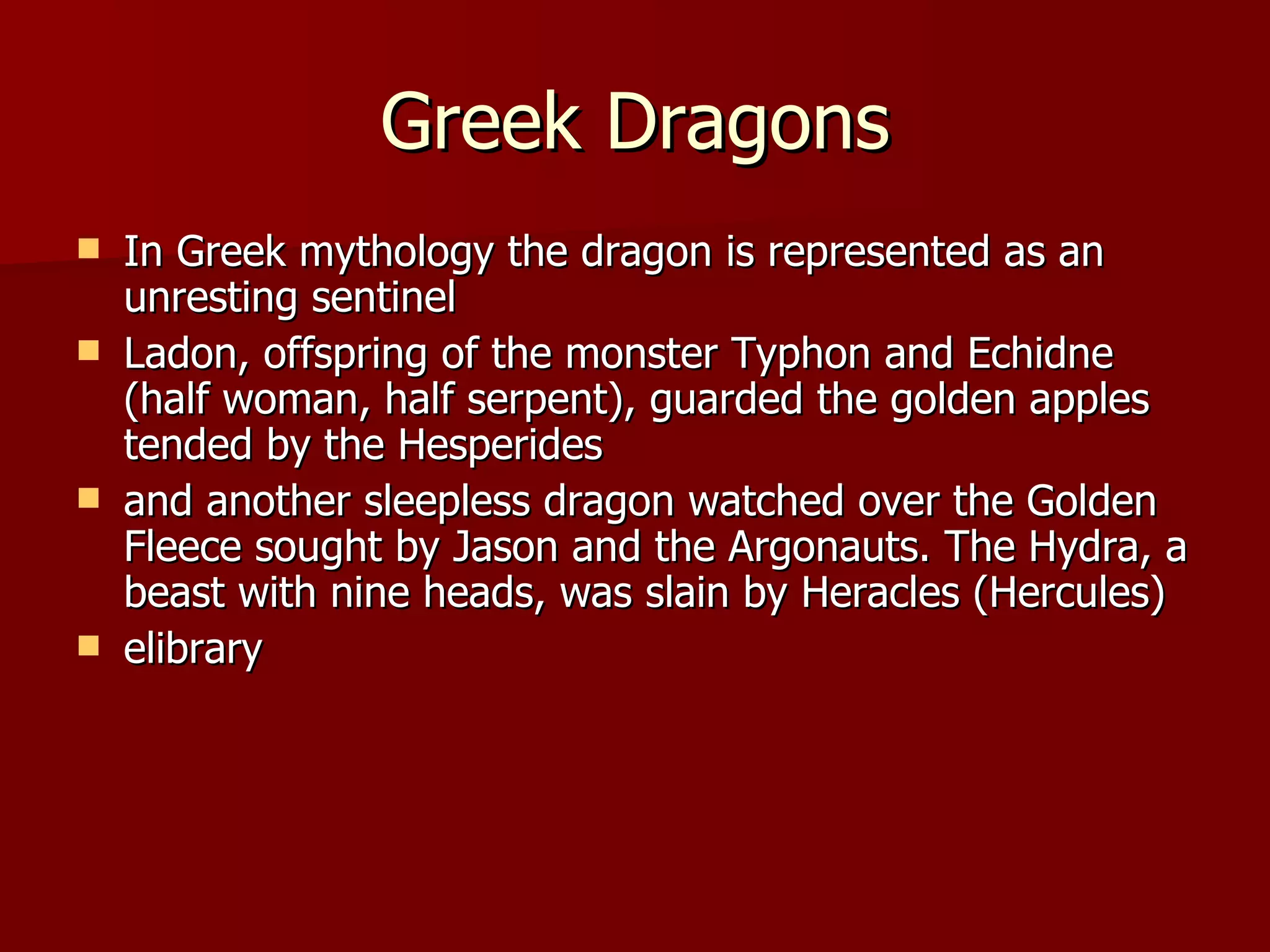 Dragons | PPT