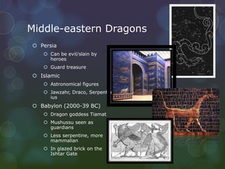 Dragons in Art and History | PPT