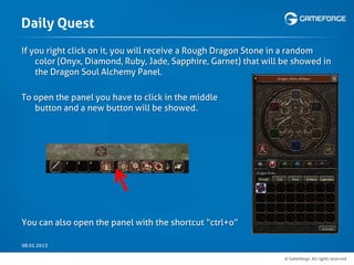 Metin2 - Dragon Stone Alchemy | PDF