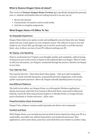 Dragon 15 Home Vs Professional | PDF