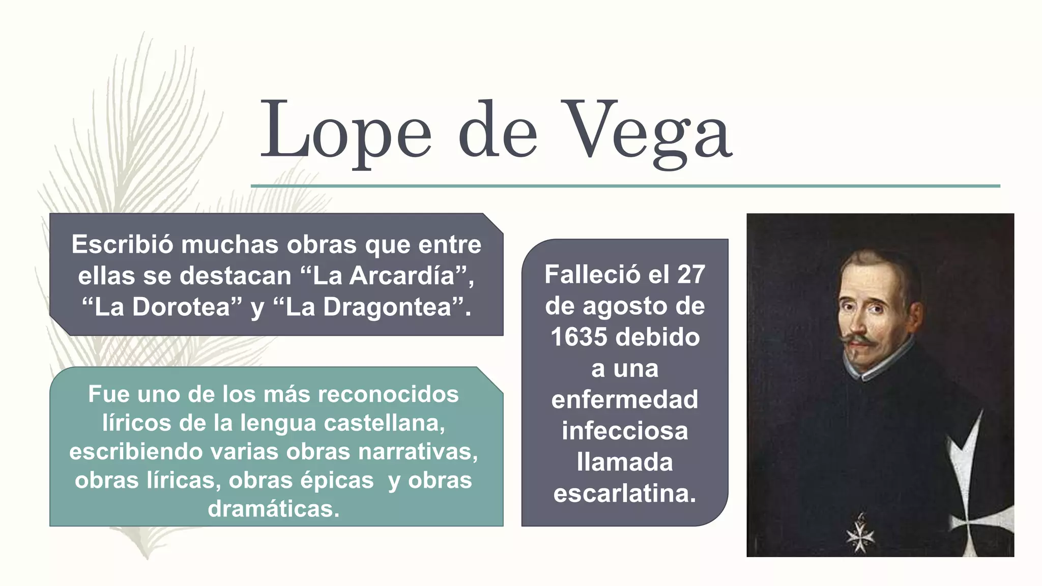 La Dragontea de Lope de Vega en Panama | PPT